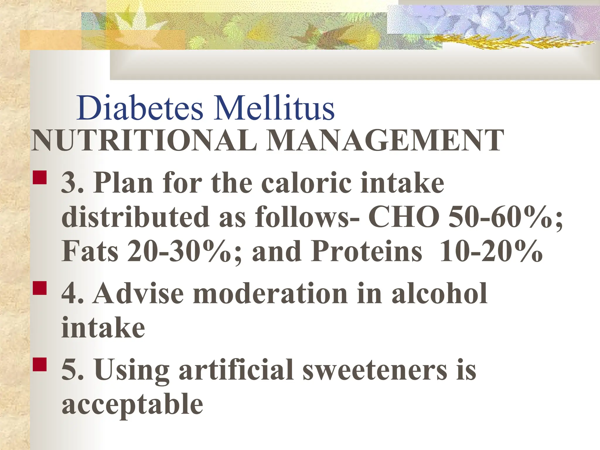 A PowerPoint presentation on Nursing Diabetes Mellitus | PPT | Diabetes ...