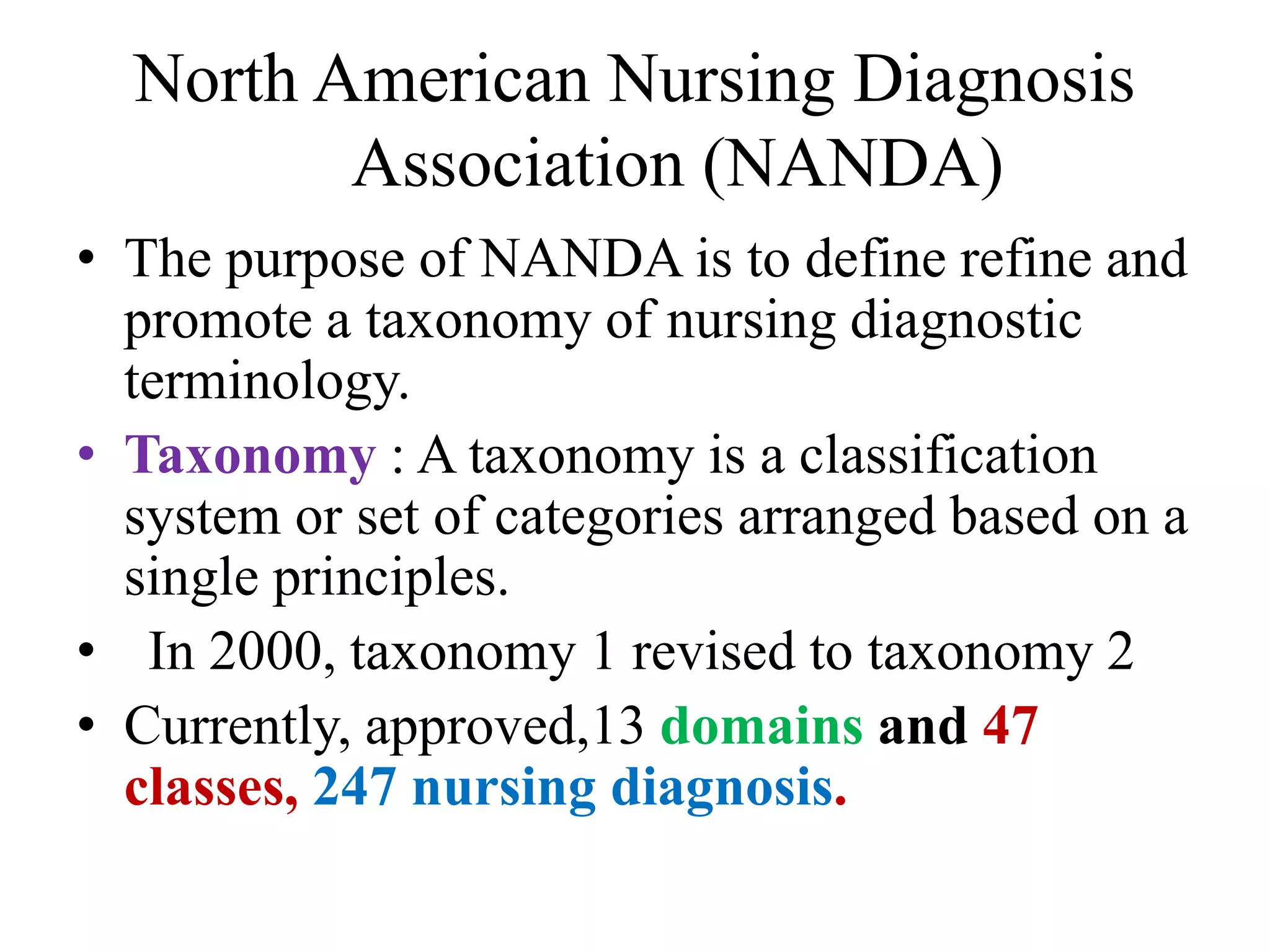 Nursing diagnosis | PPTX