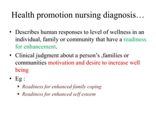 Nursing diagnosis | PPTX