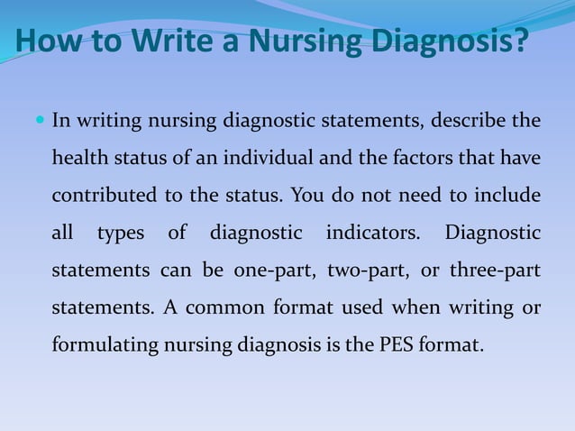Nursing diagnosis | PPT