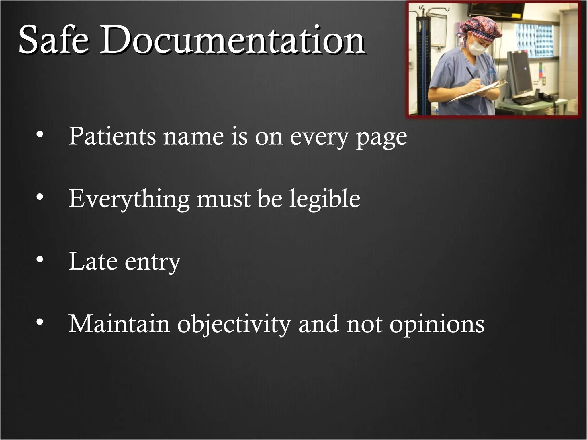 Nursing Documentation | PPT