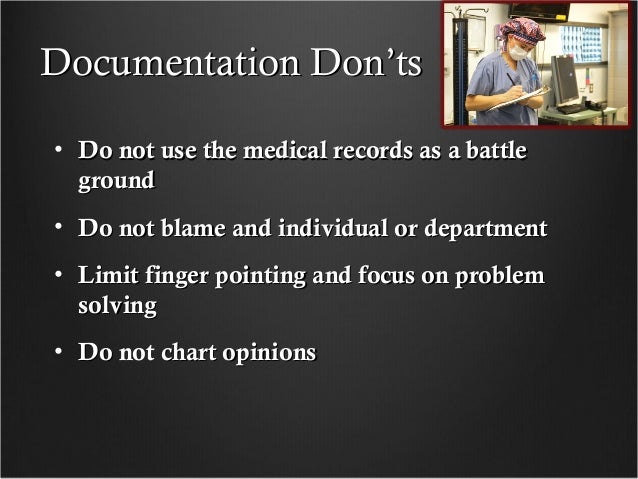 Documentation In Nursing