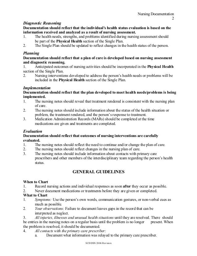 Nursing documentation(1)