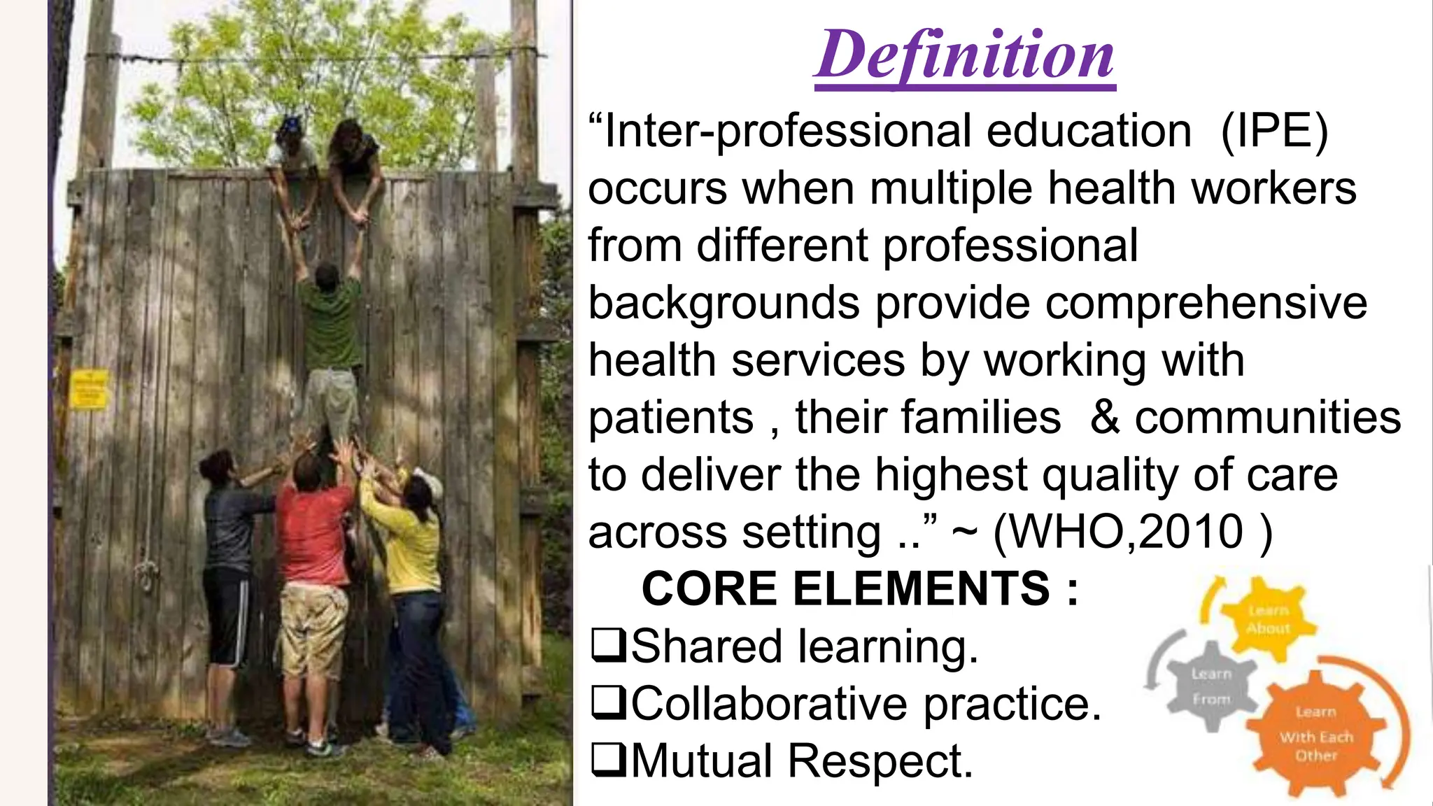 Inter-Profession Education nursing .pptx