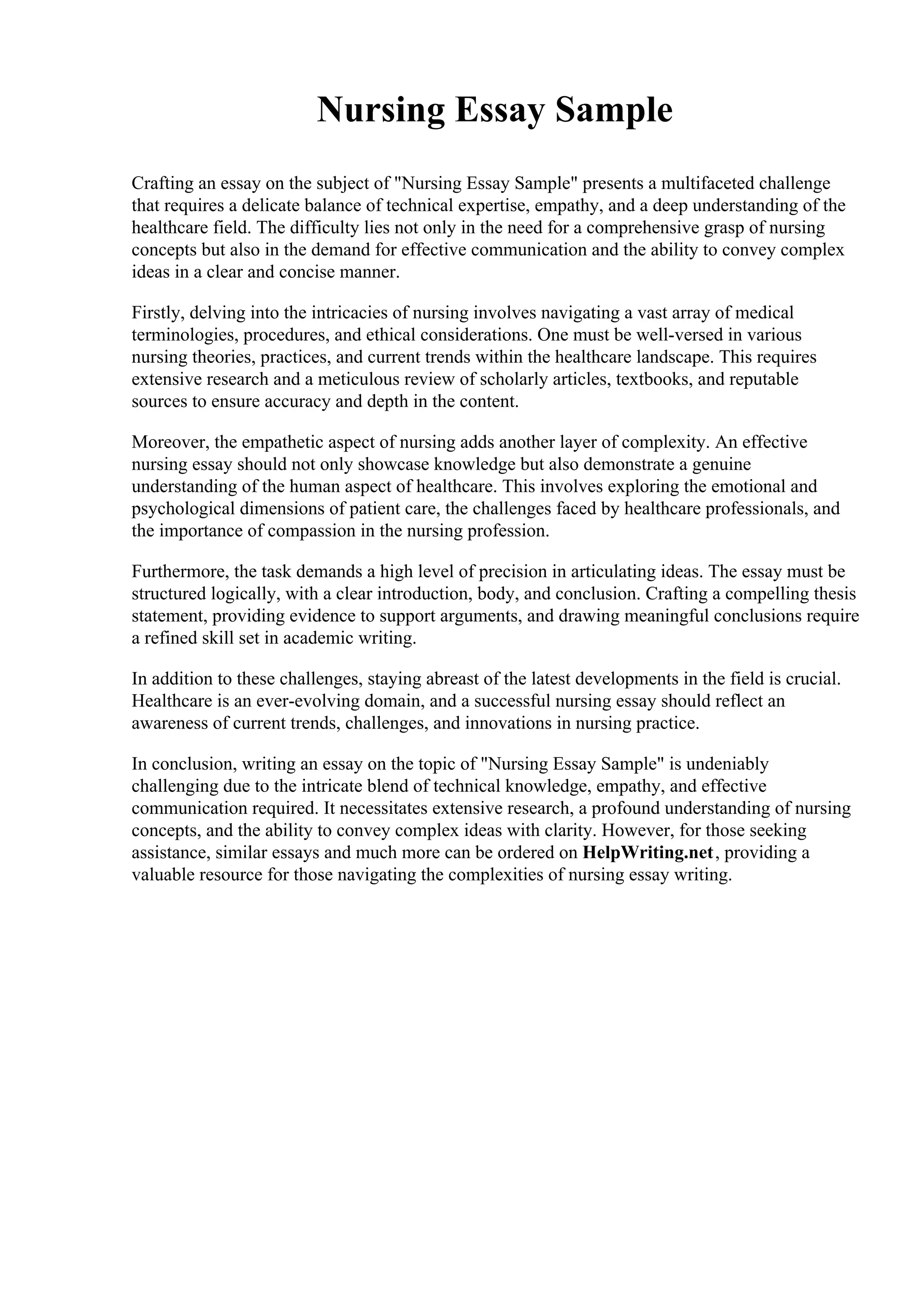 Nursing Essay Sample.pdf