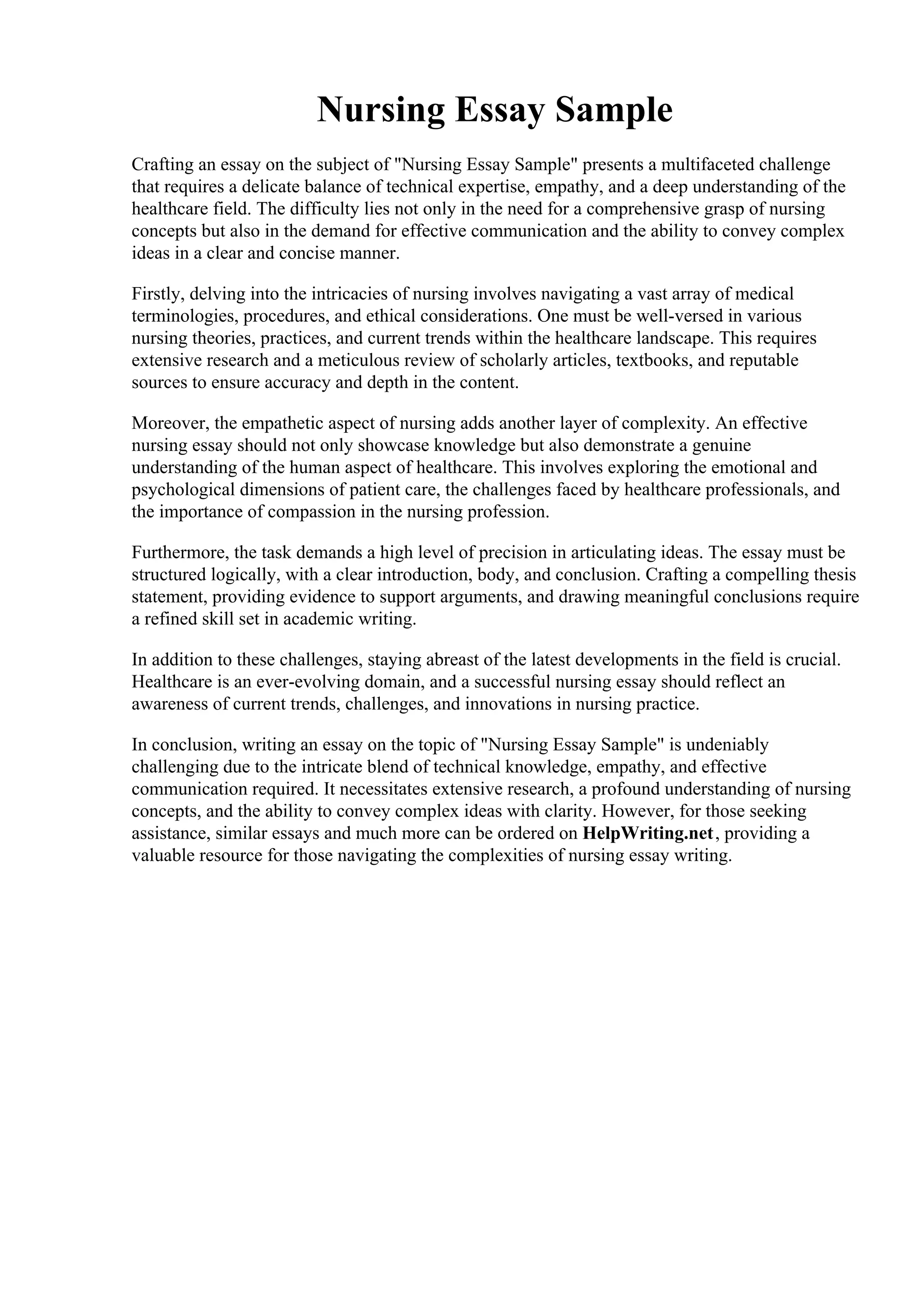 Nursing Essay Sample.pdf