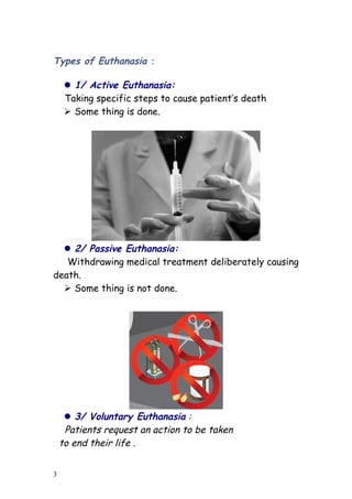 Nursing ethics in Euthanasia | DOC | First Aid | Injuries