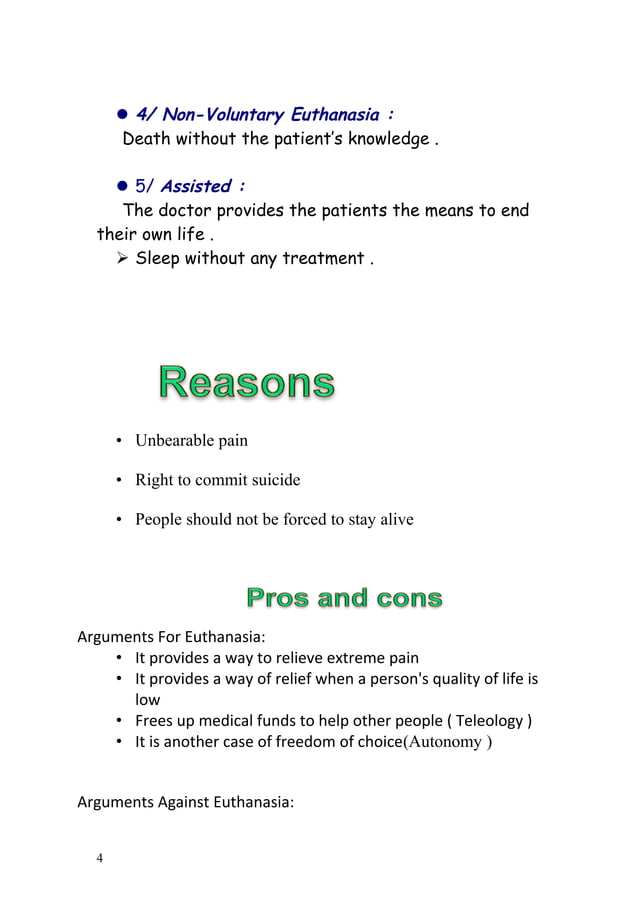 Nursing ethics in Euthanasia | PDF