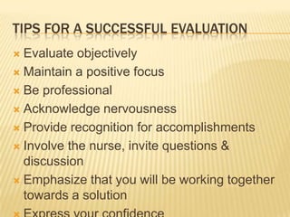 Nursing evaluations ppt | PPTX