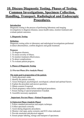 Nursing Foundation - II Important Notes.pdf
