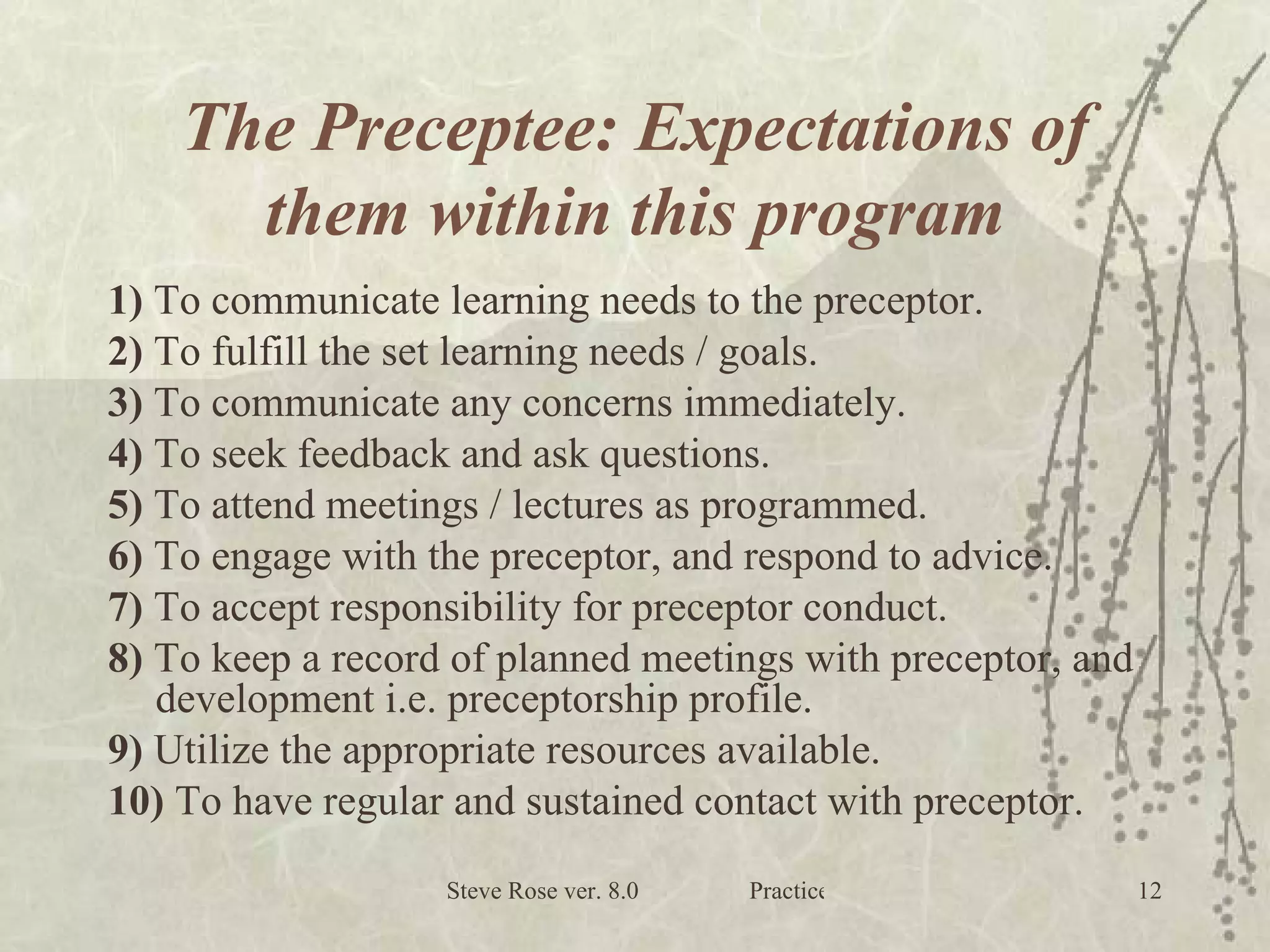 Nursing guide to preceptorship | PPT