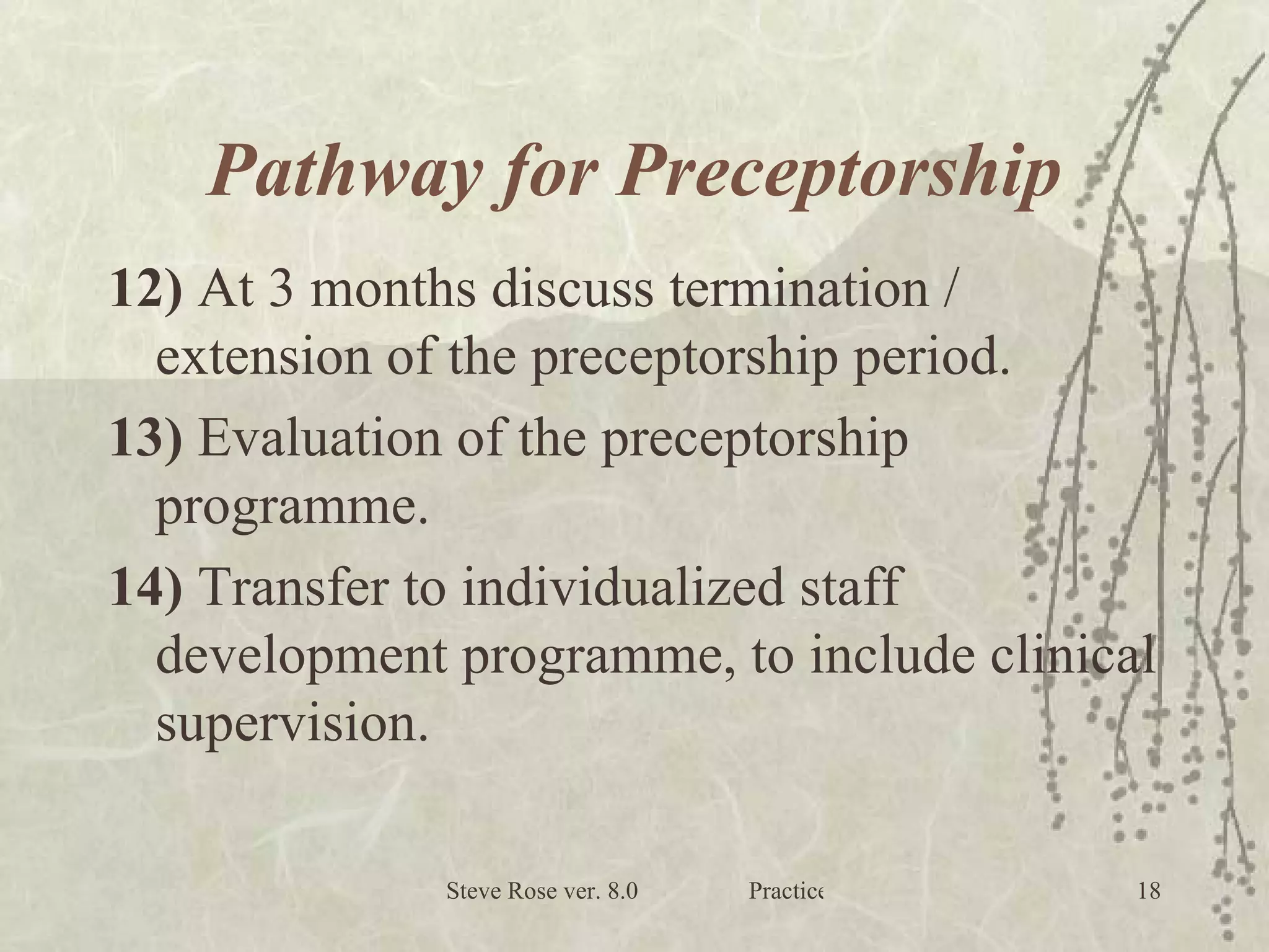 Nursing guide to preceptorship | PPT