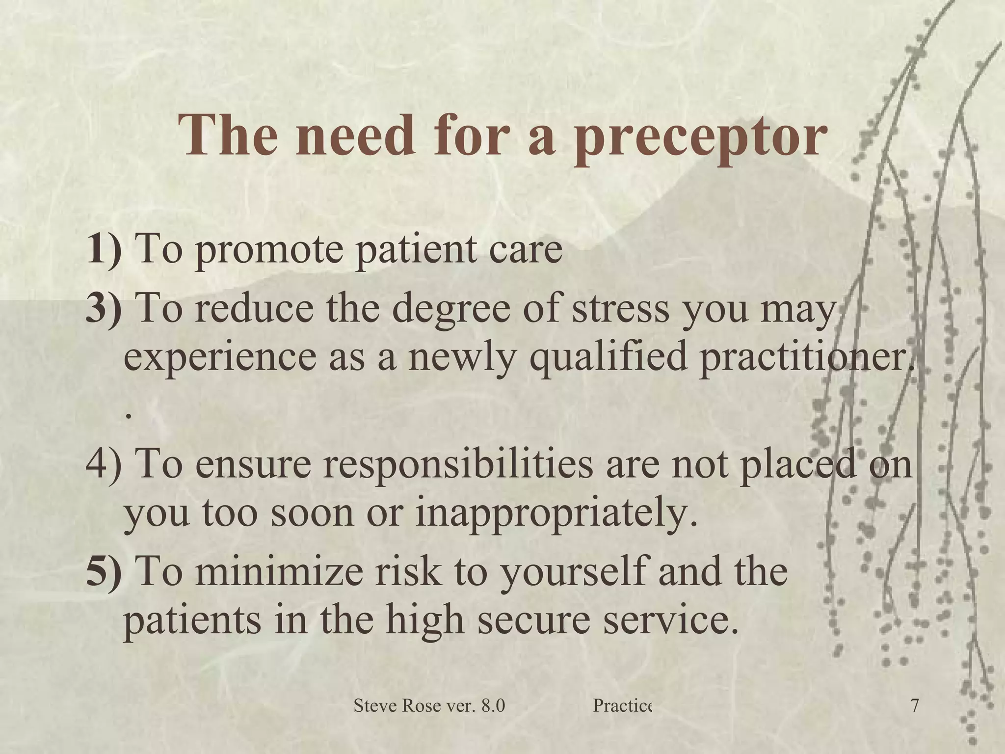 Nursing guide to preceptorship | PPT