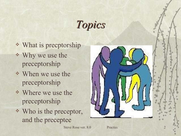 Nursing guide to preceptorship | PPT | Education