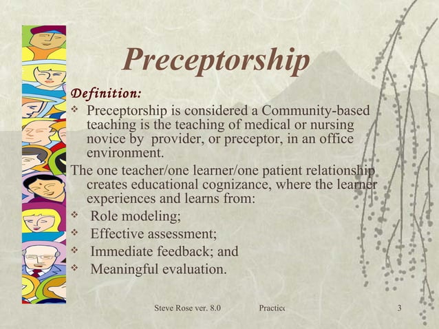 Nursing guide to preceptorship | PPT | Education