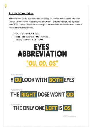 Nursing health assessment mnemonics & tips | PDF