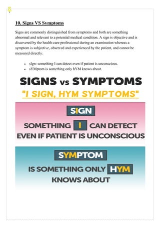 Nursing health assessment mnemonics & tips | PDF