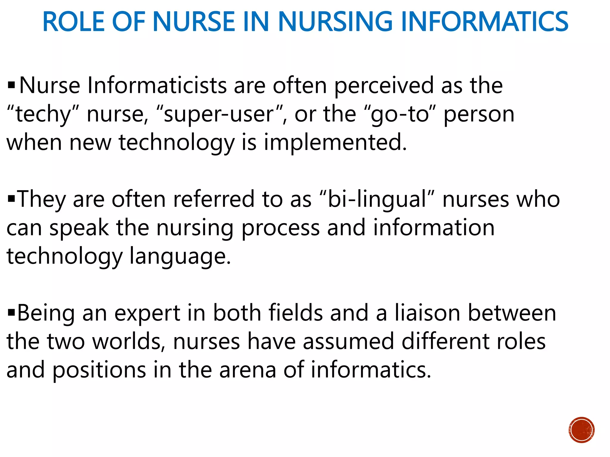 Nursing Informatics.pptx | Healthcare Industry | Industries