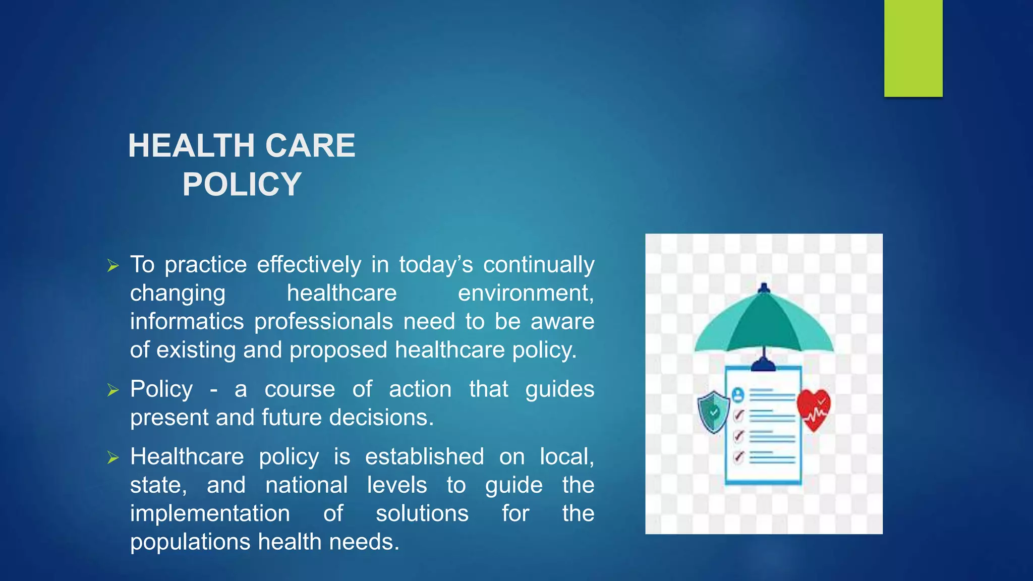 Nursing informatics and healthcare policy, privacy confidentiality and ...