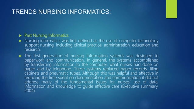 Nursing informatics and healthcare policy, privacy confidentiality and ...