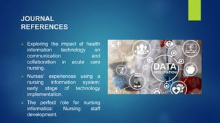 Nursing informatics and healthcare policy, privacy confidentiality and ...