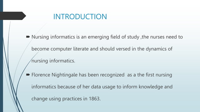 Nursing informatics .pptx