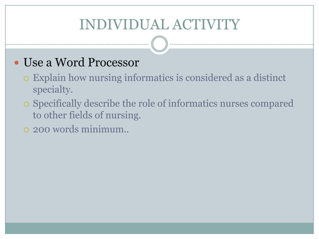 Nursing informatics theories, models, and frameworks | PPTX ...