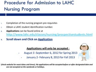 Nursing information session updated | PDF