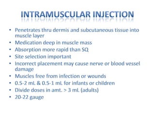 Nursing injection 101 | PPT