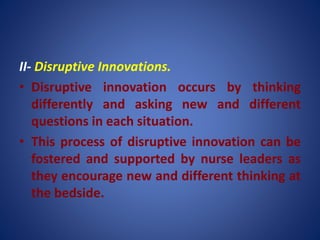 Nursing innovation | PPTX