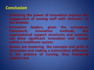 Nursing innovation | PPTX