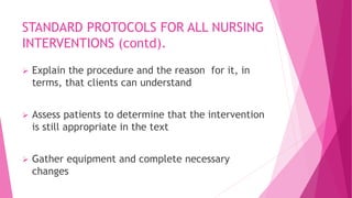 Nursing intervention | PPTX