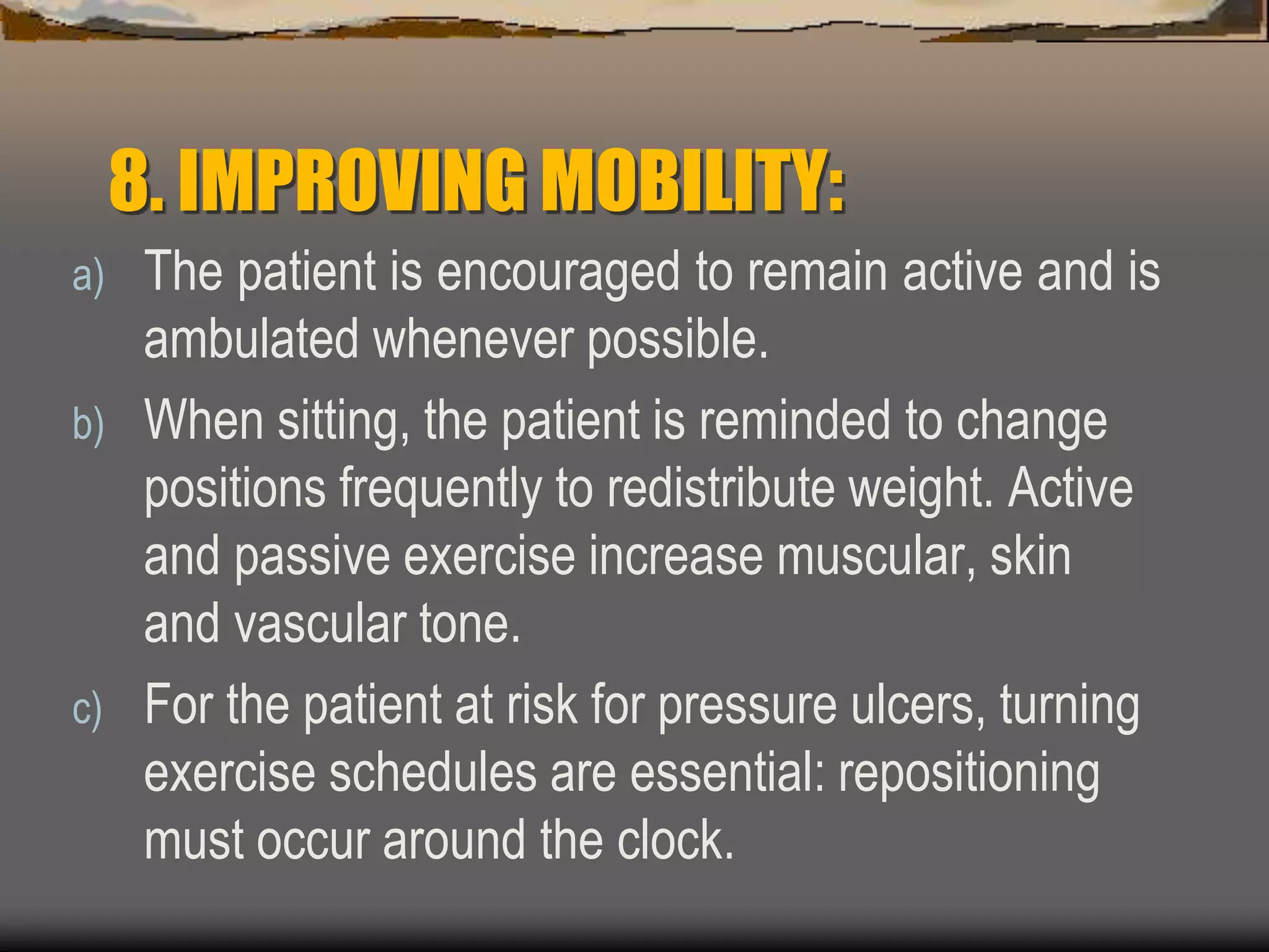 Nursing intervention to prevent skin breakdown | PPTX Nursing intervention to prevent skin breakdown | PPTX