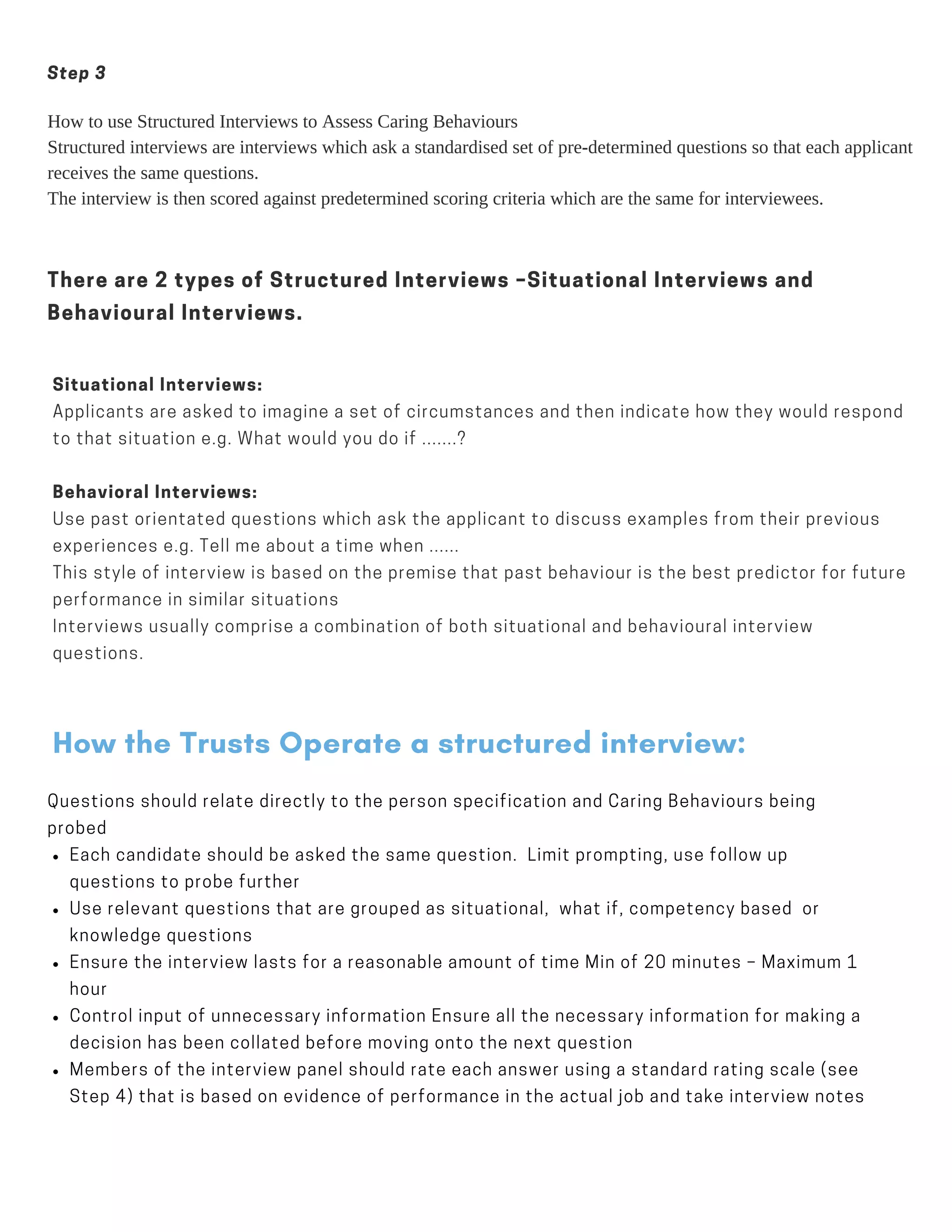 Nursing interview preparation booklet from staff giant | PDF