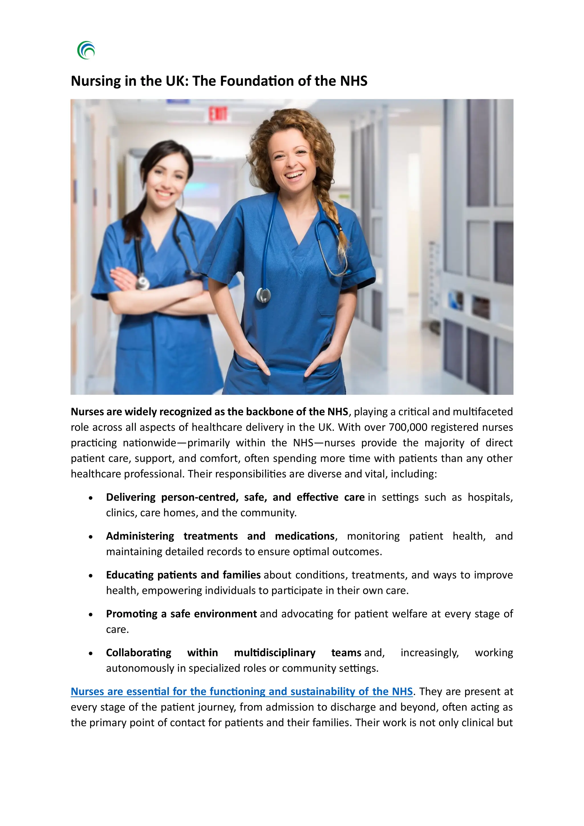 Nursing in the UK - The Foundation of the NHS.pdf