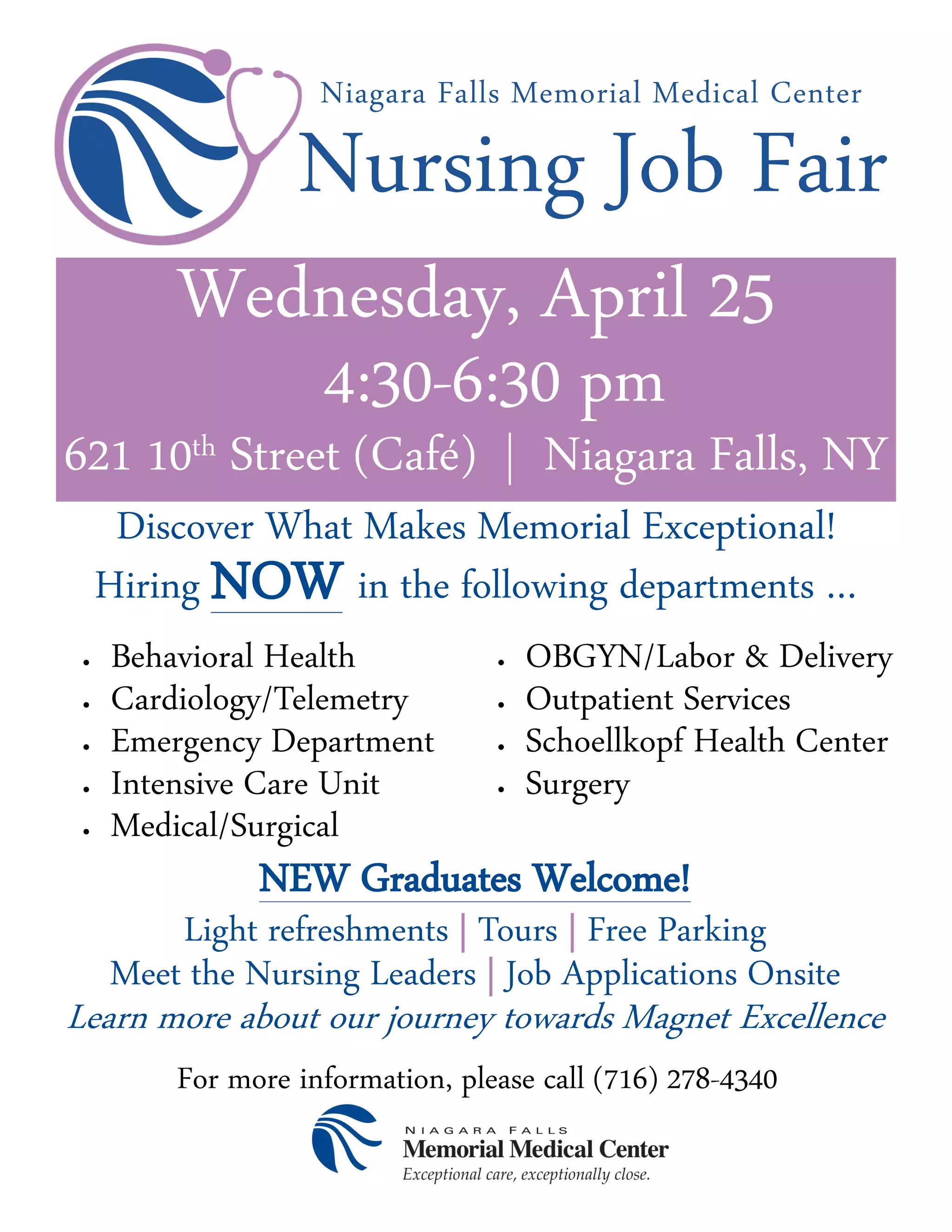 Nursing job fair flier | PDF