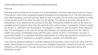 NURSING MANAGEMENT AND ADMINISTRATION... | PPTX