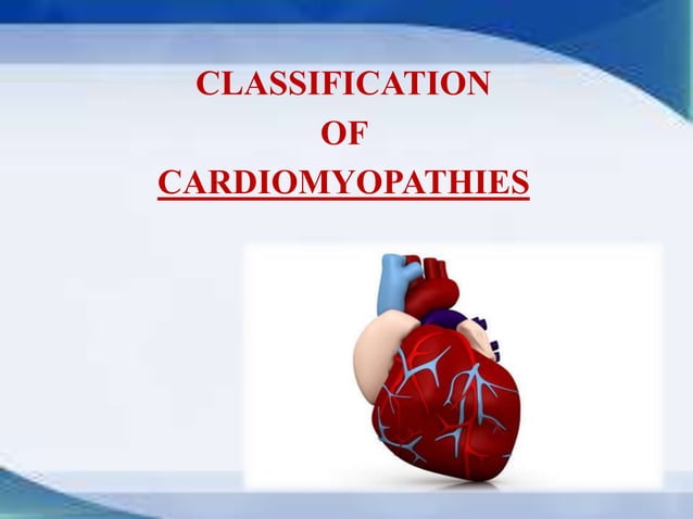 Nursing management of a patient with cardiomyopathy | PPT