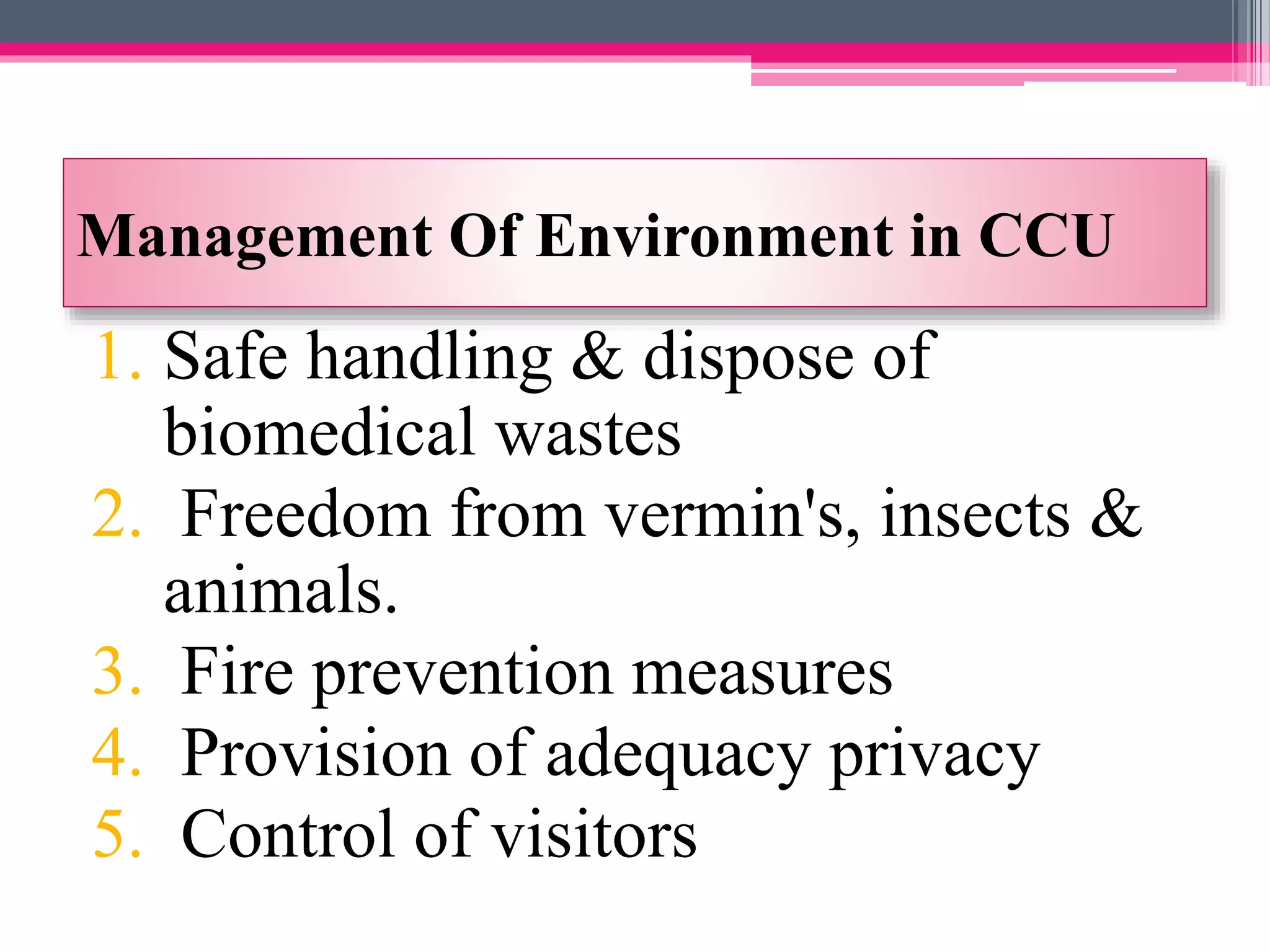 Nursing management of critically ill patient in intensive care units | PPTX