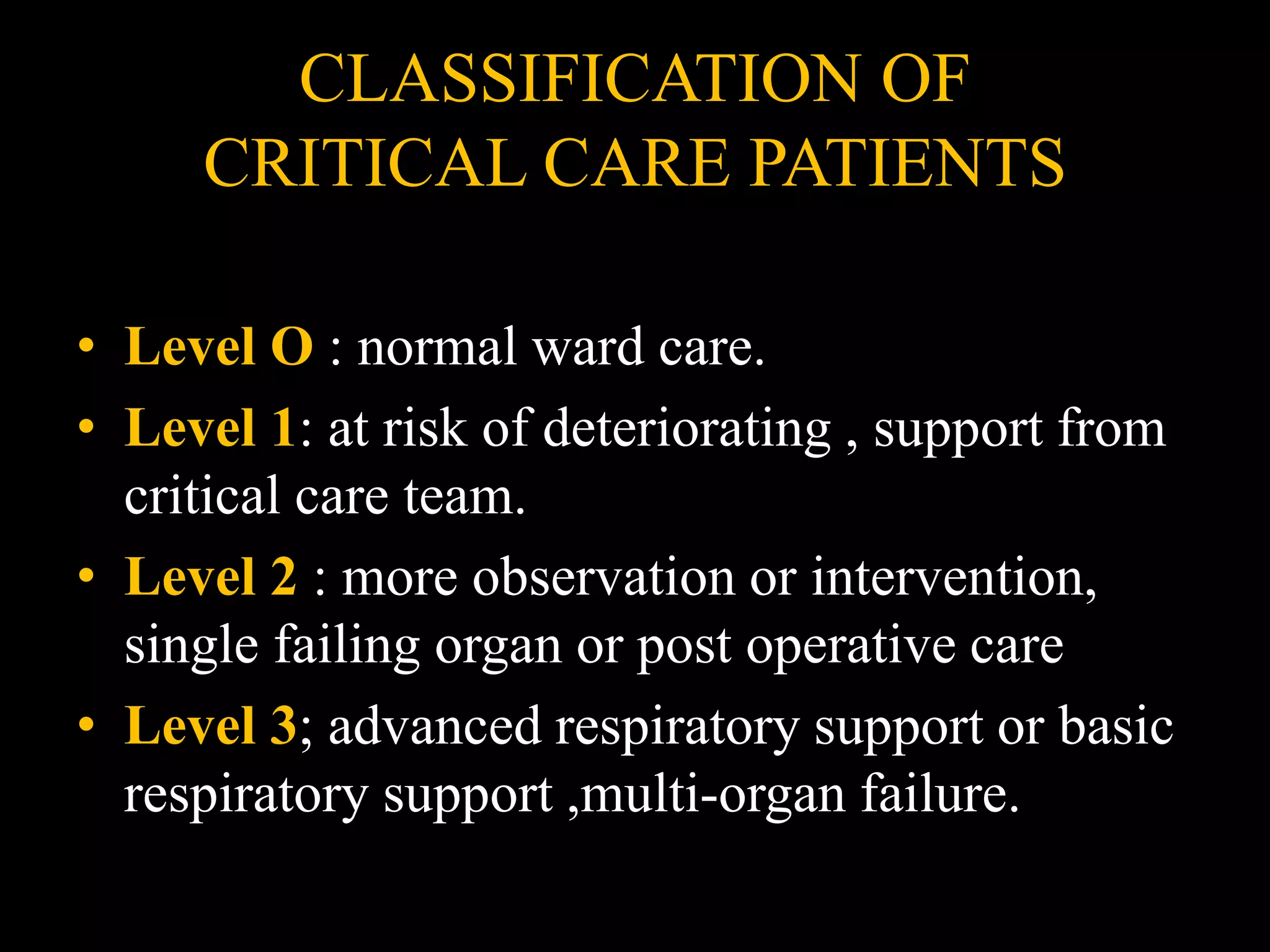 Nursing management of critically ill patient | PPTX