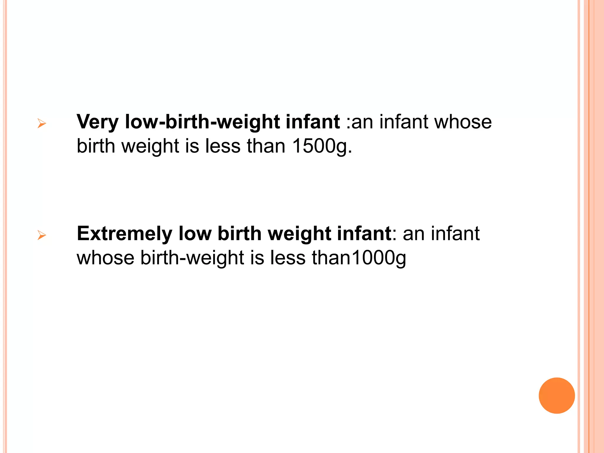 Nursing management of low birth weight(lbw) babies | PPTX