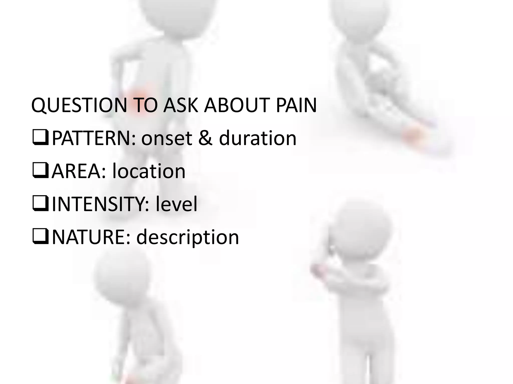 Nursing management of pain | PPTX