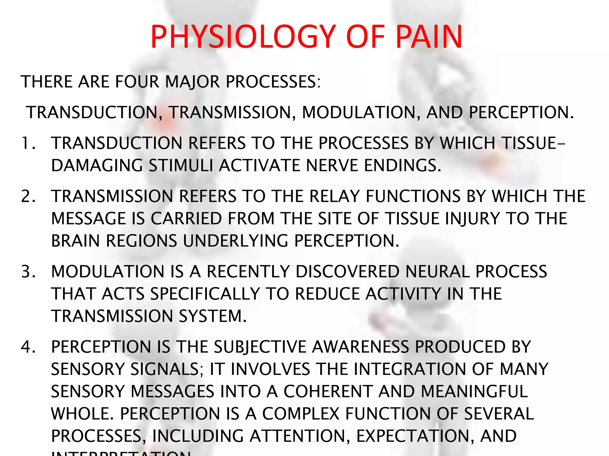 Nursing management of pain | PPTX