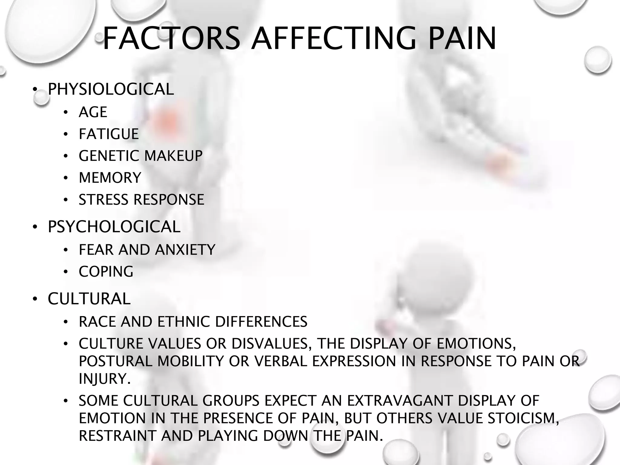 Nursing management of pain | PPTX