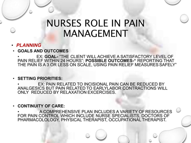 Nursing management of pain | PPTX