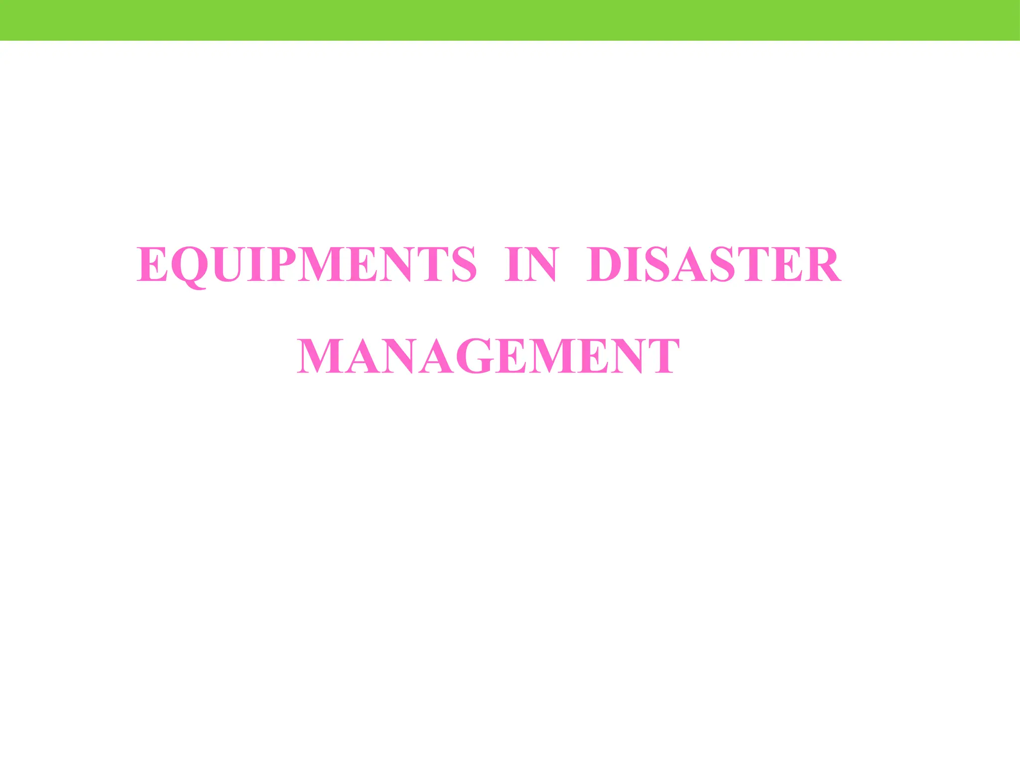 Nursing Management of patients in Disaster situation.pptx