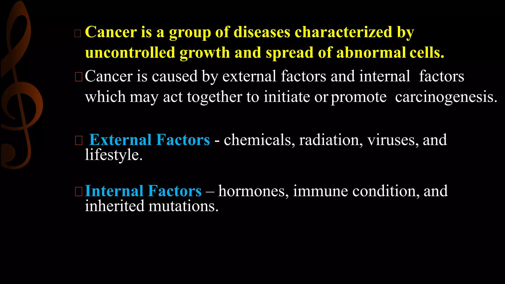 Nursing management of patients with oncological conditions | PPTX