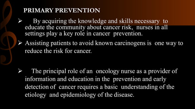 Nursing management of patients with oncological conditions | PPTX ...