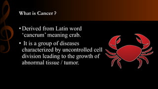 Nursing management of patients with oncological conditions | PPTX