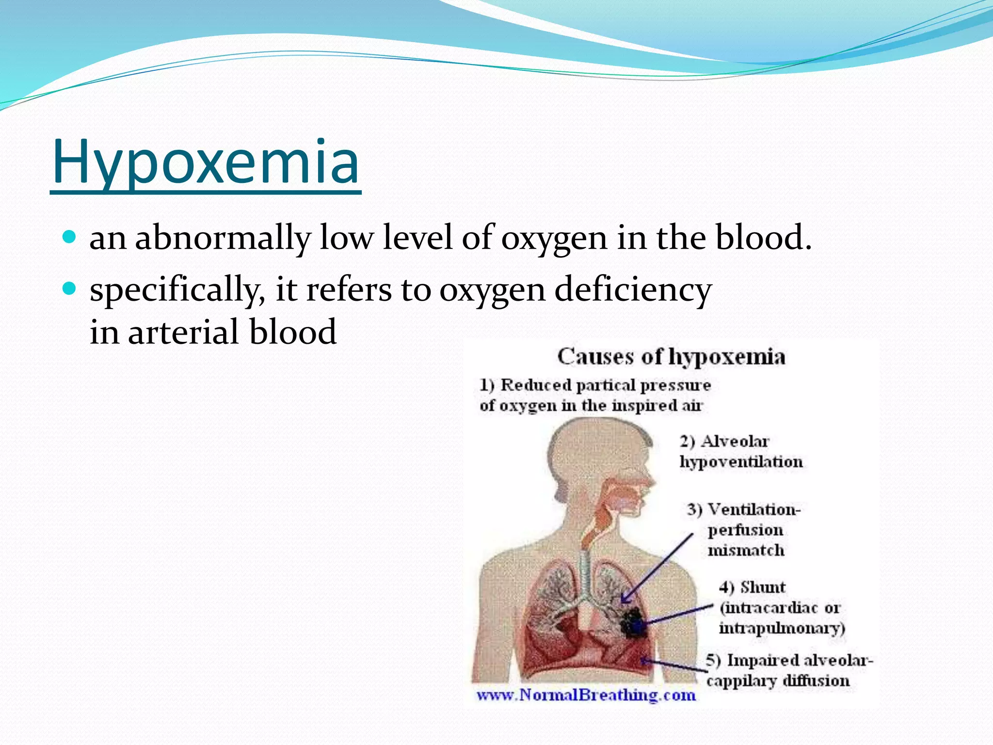 Nursing management of patients with oxygen insufficiency | PPTX